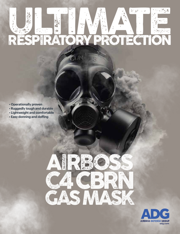 The AirBoss C4 CBRN Gas Mask | ADG
