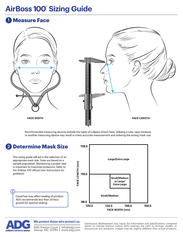 AirBoss 100 Half Mask | ADG
