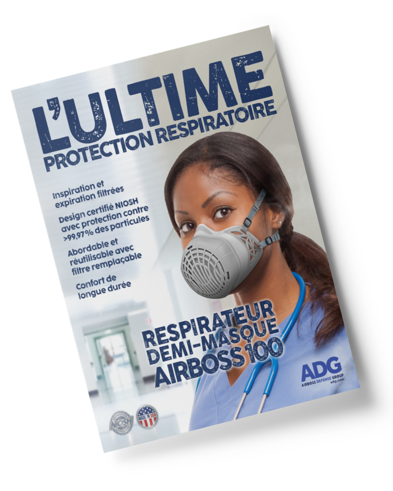 Demi-masque AirBoss 100 | ADG