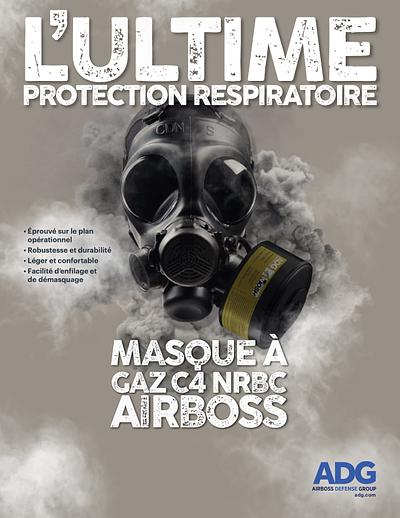 Masque à gaz C4 NRBC | ADG