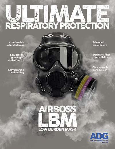 The AirBoss LBM Low-Burden Mask | ADG